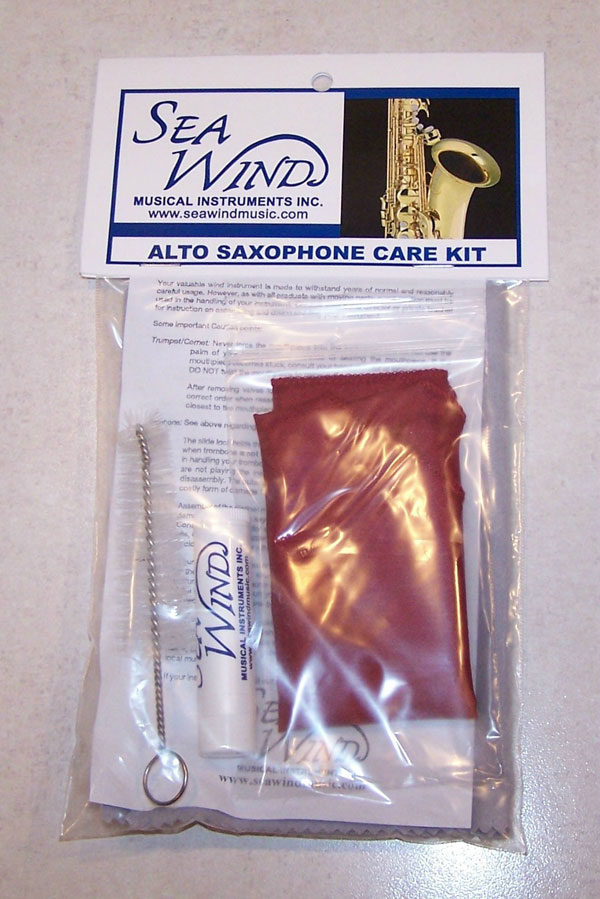 Alto Saxophone Care Kit - SeaWind Musical Instruments Inc.SeaWind ...