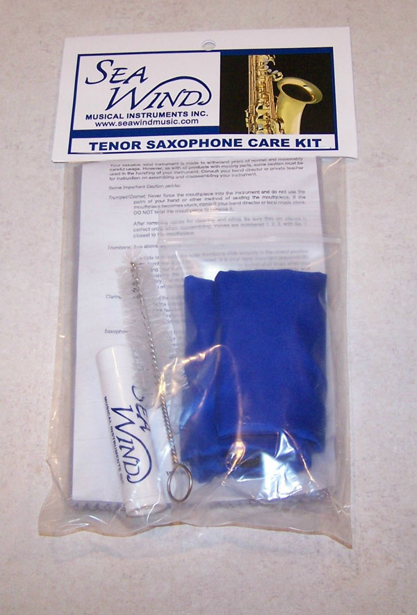 Tenor Saxophone Care Kit - SeaWind Musical Instruments Inc.SeaWind ...